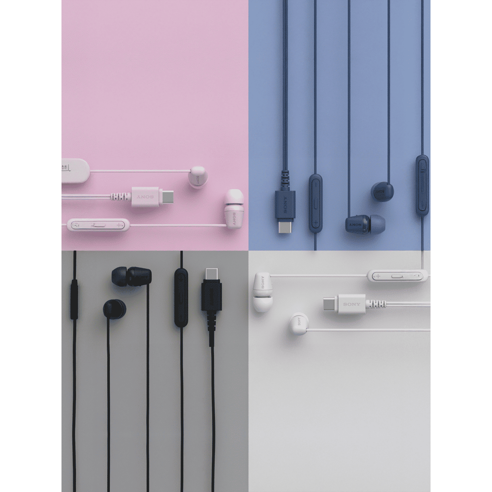 Buy Sony IER-EX15C Wired Earphone with Mic (USB Type-C Connector, In Ear, White) Online - Croma